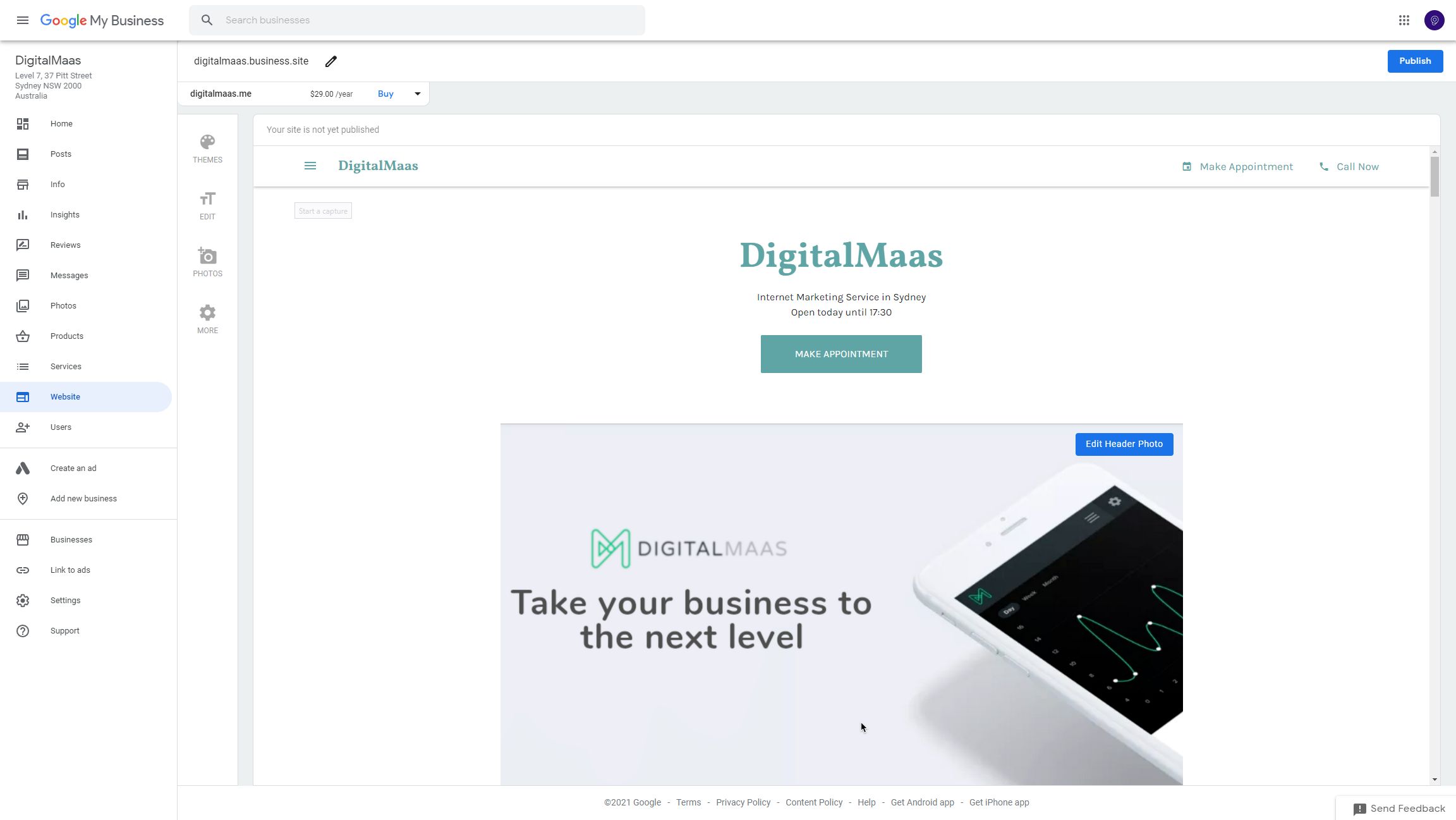 Create Your Google My Business Website DigitalMaas EU Vietnam Business Network EVBN 